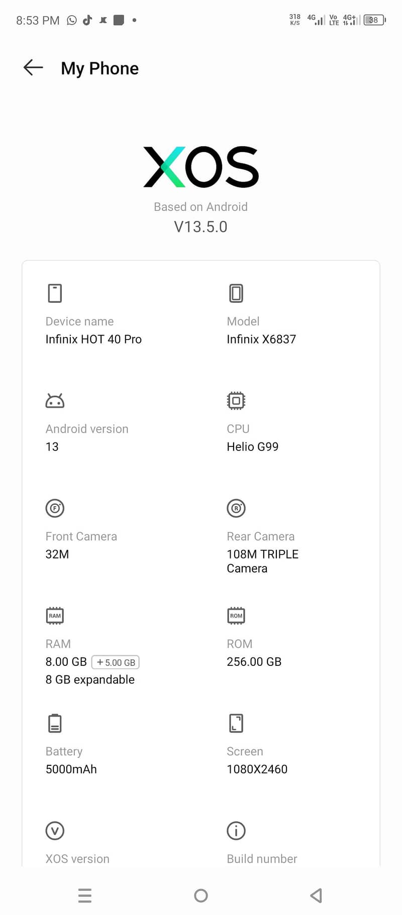 INFINIX HOT 40 PRO - Mobile Phones - 1111004078