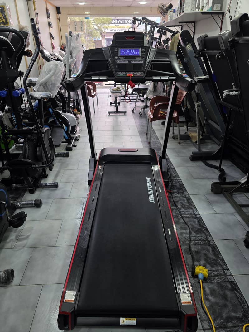 treadmill| exercise bike| elliptical| home gym| multi benches| dumbles ...