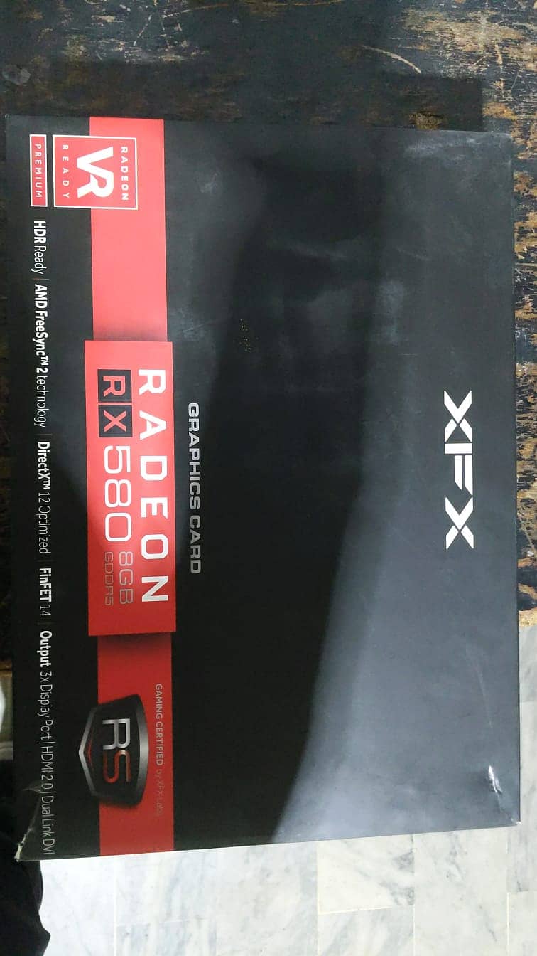 Rx 580 8GB With box (Price Negotiable) - Computer Components - 1111029963