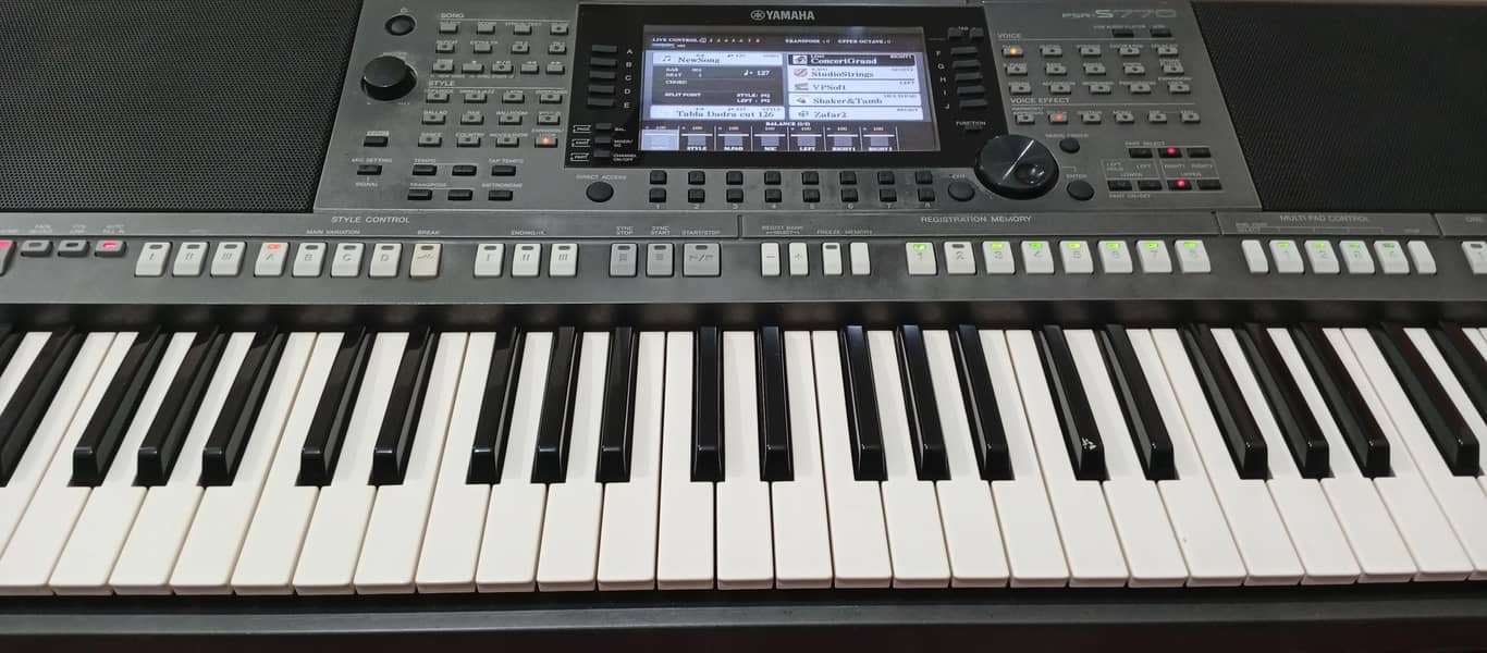 Yamaha PSR S770 Professional Piano Yamaha Keyboard Casio Korg Roland ...