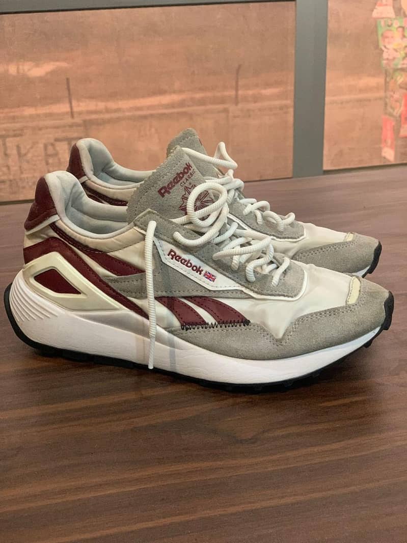 reebok classic galaxy aztec trainers white Burgundy - Footwear - 1111099735
