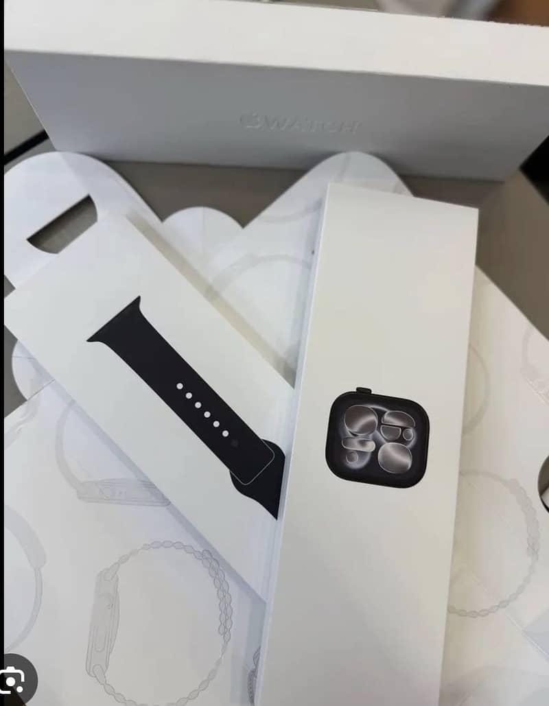 Apple Watch Series 11 46mm Jet Black Box pack - Smart Watches - 1111132845