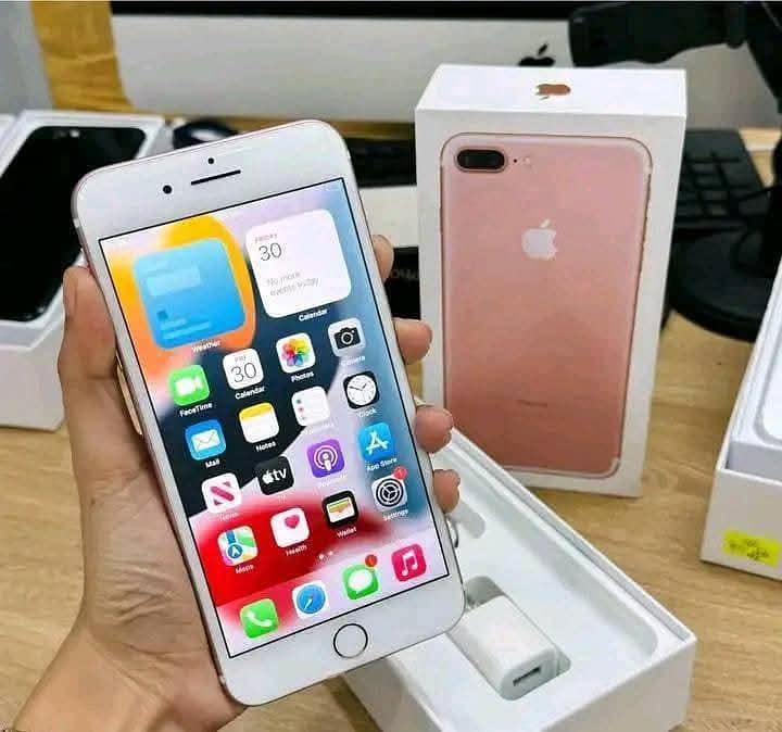 iPhone 7 plus 128 GB PTA approved full box for - Mobile Phones - 1111156283