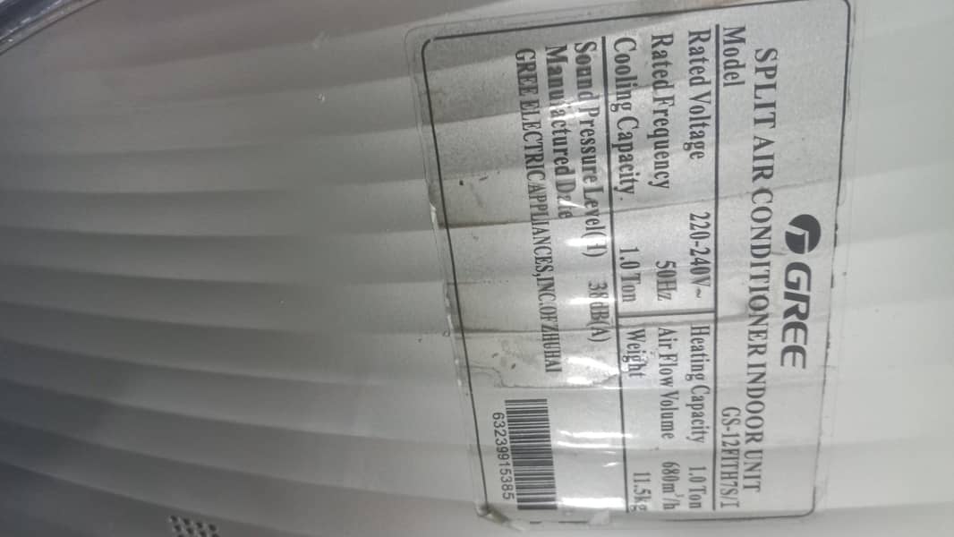 Gree 1 Ton Inverter AC – Fairy Model | Like New Condition - Air ...