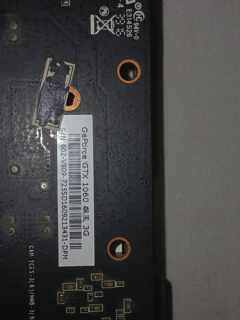 Geforce GTX 1060 3GB Graphics Card - Computer Components - 1112066353
