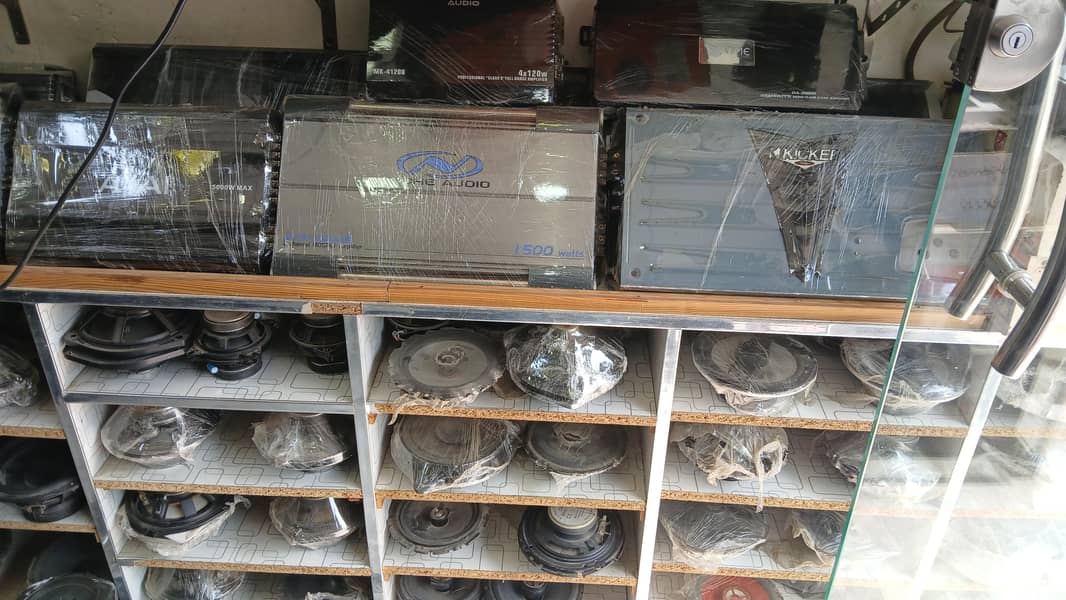 original branded amplifier kicker akai almani blue blaupunkt - Audio ...