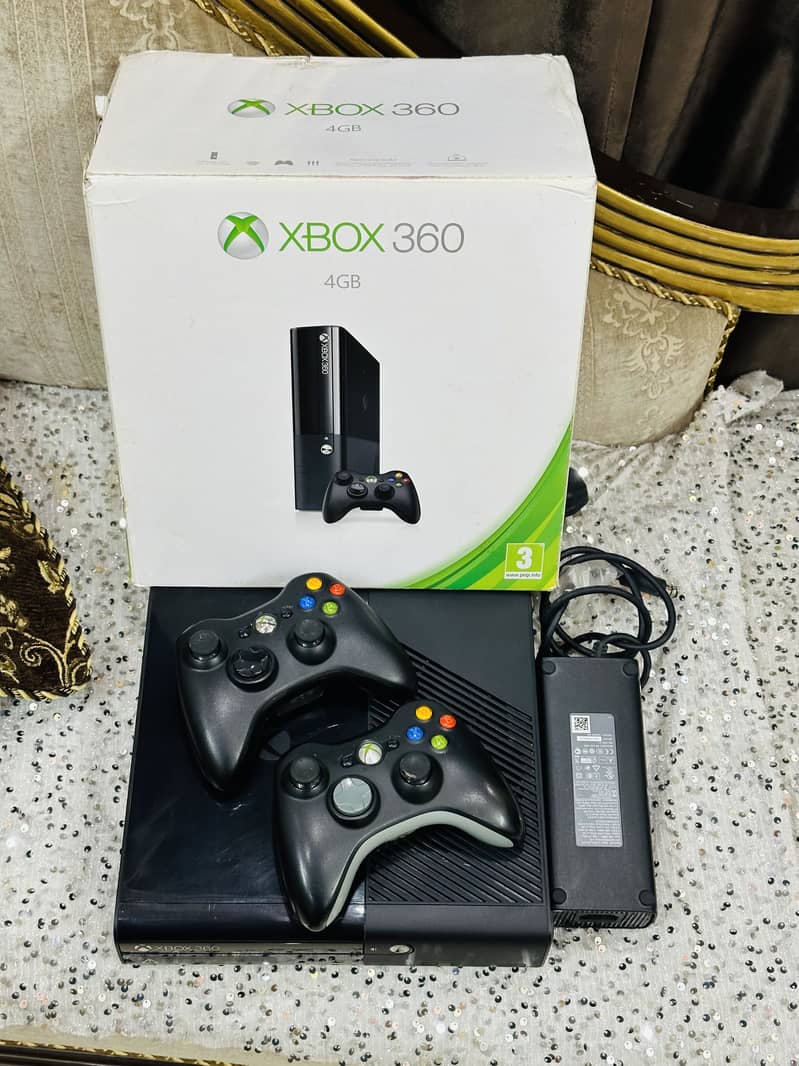 Xbox 360 Ultra Slim Jailbreak Jtag With Games - Gaming Consoles ...