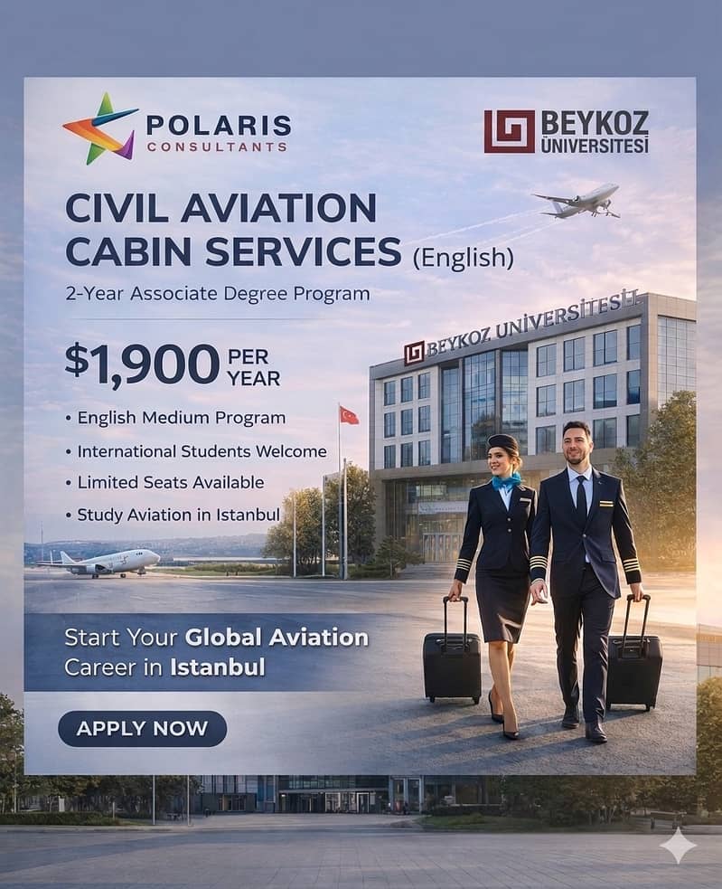Civil Aviation Cabin Crew Course in Turkey – Study in Istanbul ...