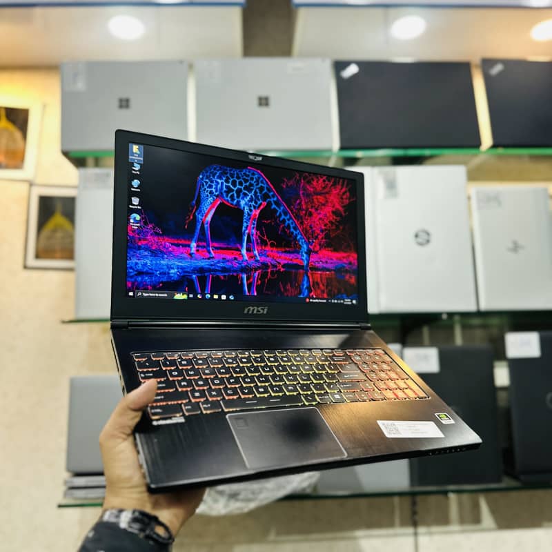 MSI Workstation i7-7700HQ. 6GB NVIDIA P3000 graphics card - Laptops ...