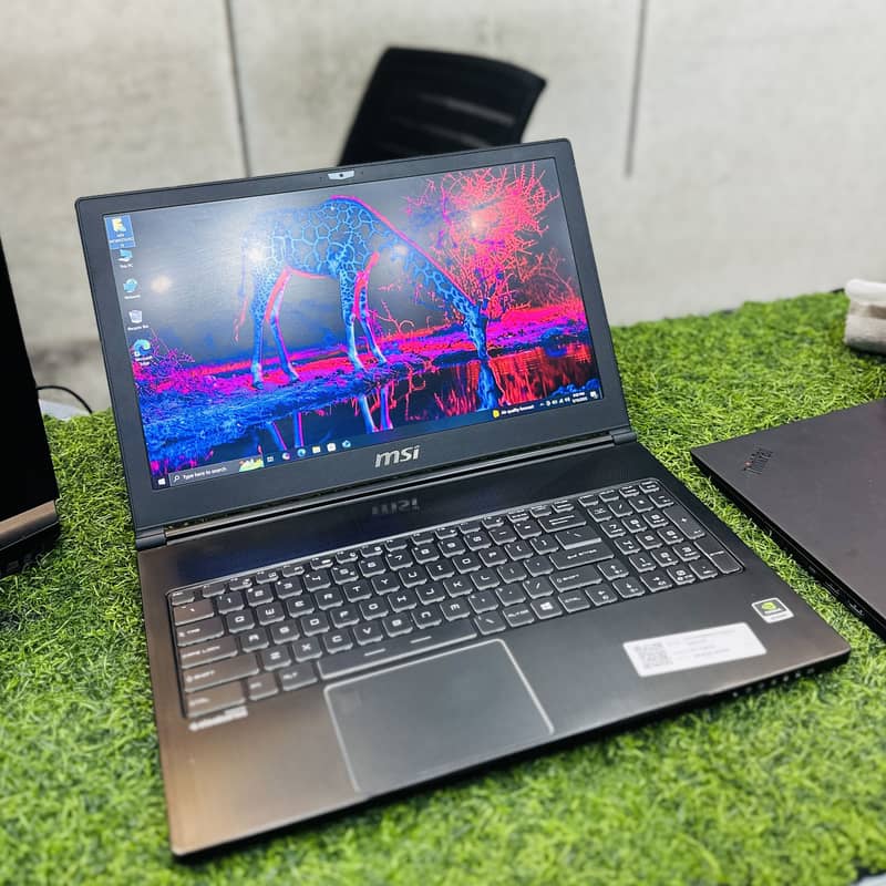 MSI Workstation i7-7700HQ. 6GB NVIDIA P3000 graphics card - Laptops ...