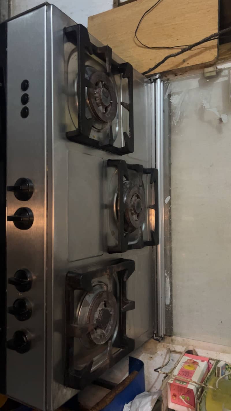 Nasgas EXM 334 Cooking Range - 3 Burner - Ovens - 1113020979