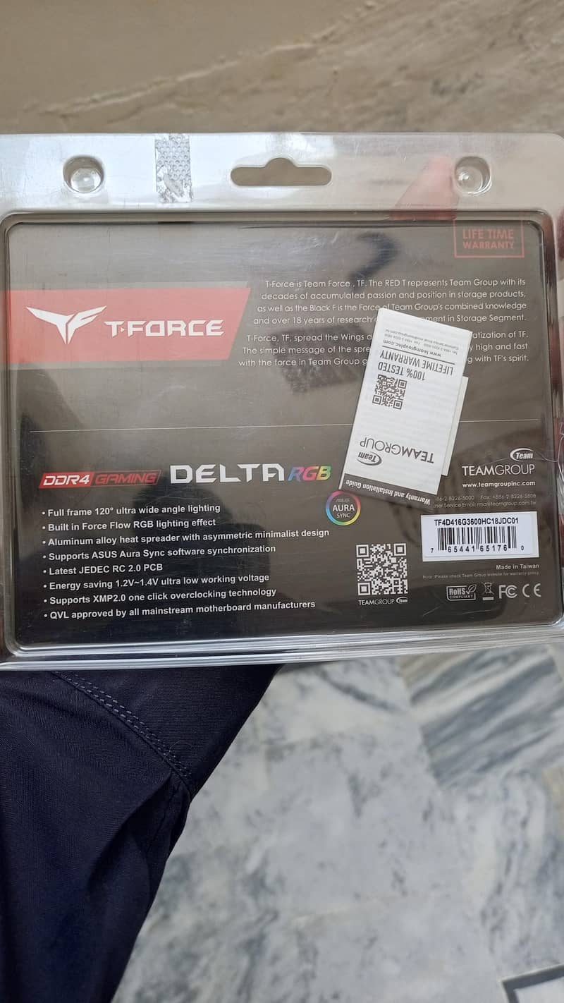 t force white RGB ram 8*2 gb16 ddr4 3600 mega - Computer Components ...