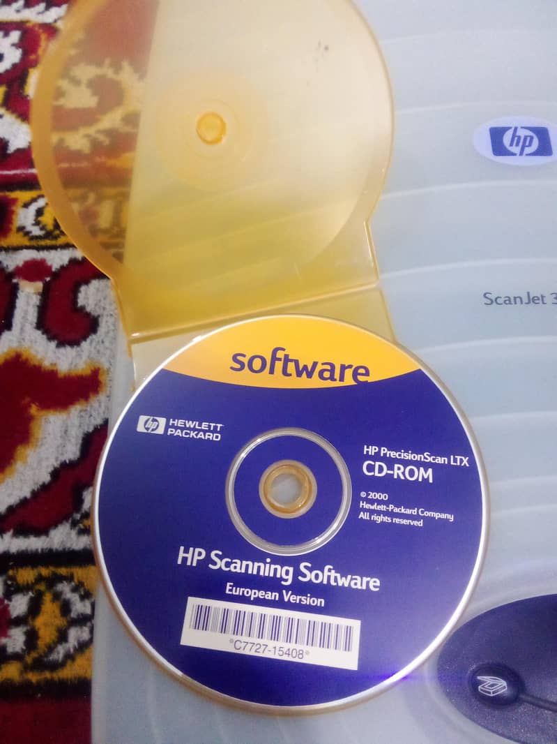 hp fi color portable scanner with software CD original - Printers ...