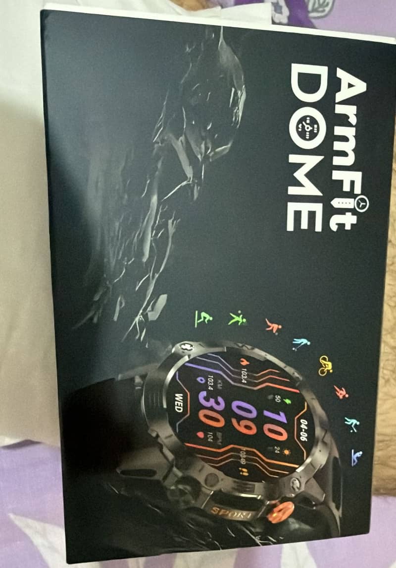 ArmFit Dome Smartwatch AMOLED | Bluetooth Calling | Airox Style | New ...