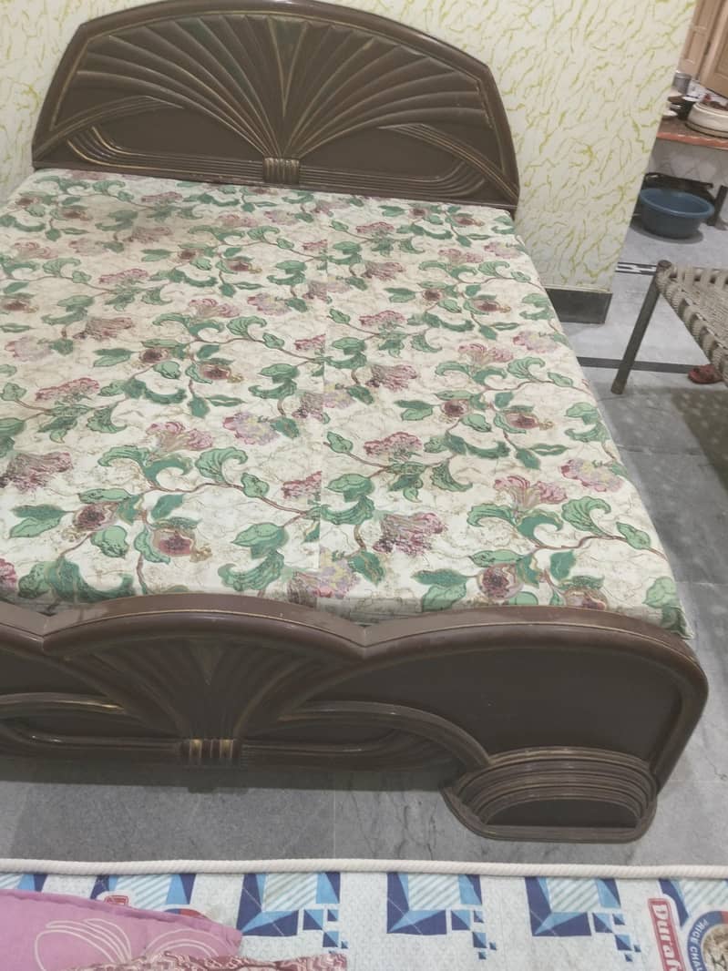 Bed Set, Bedroom Furniture,Double Bed with 2 Side Tables for Sale ...