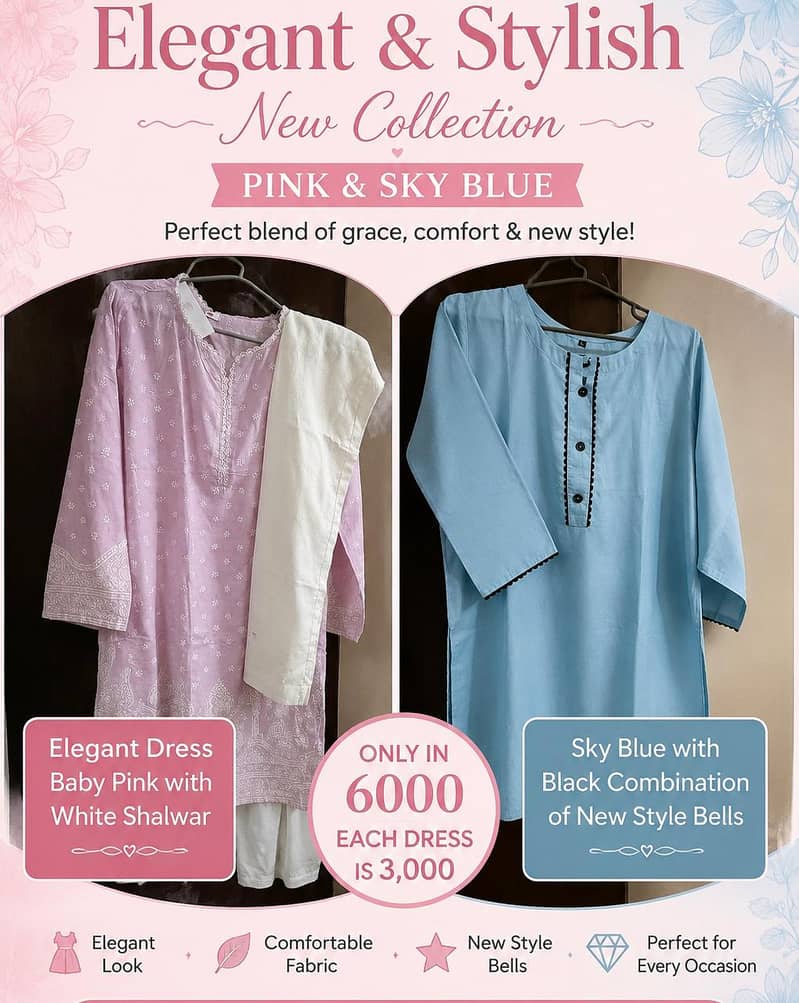 Lawn Stitched Dress / Elegant Eid Dress for Women / Ready to wear Dres ...