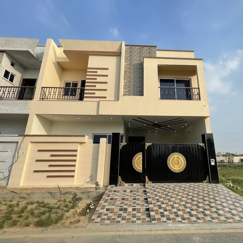 Luxury 5 Marla Brand New House For Sale - Houses - 1114798366
