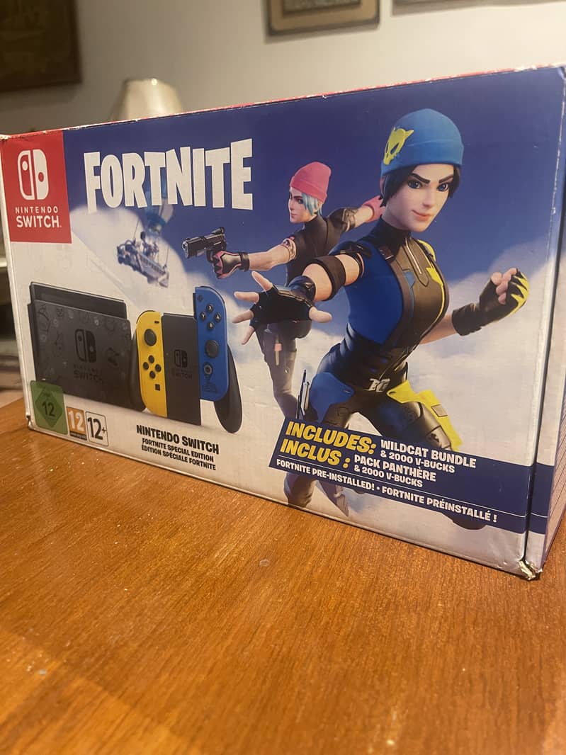 Nintendo gaming console Fortnite Edition (code used) - Gaming Consoles ...