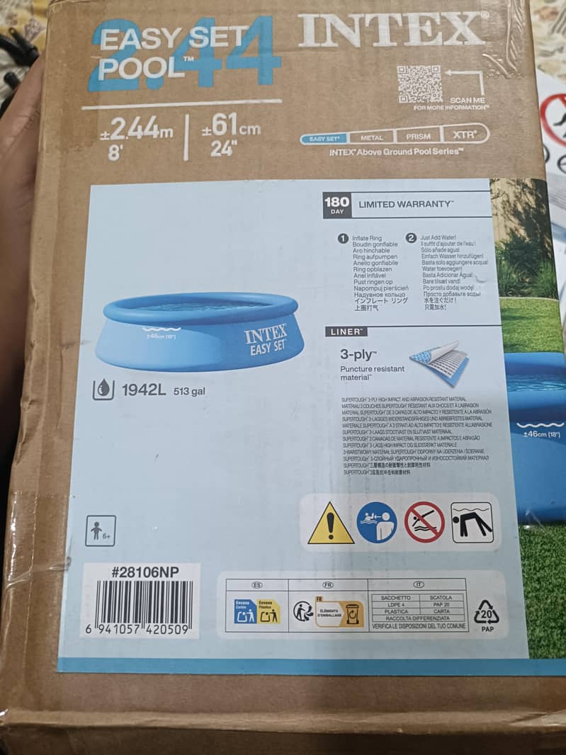a beautiful tub for kids with air pump - Bath & Diapers - 1115040127