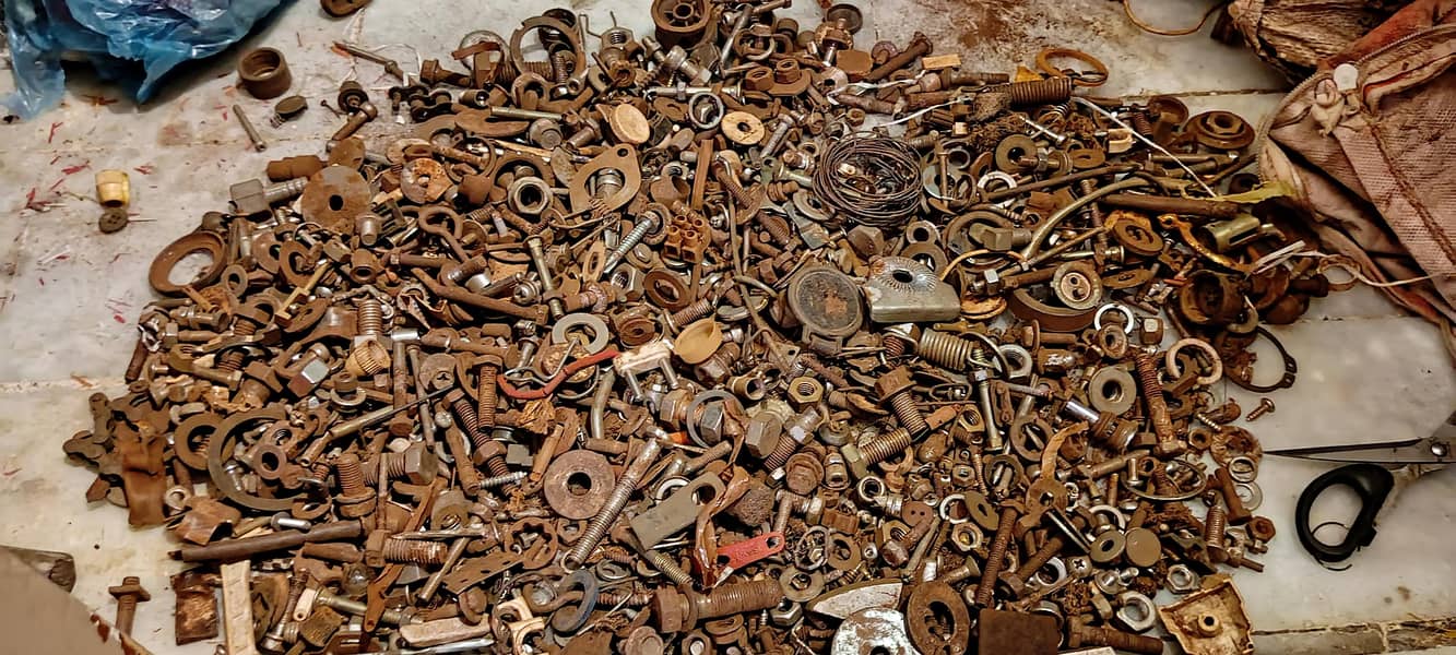8 KG Mixed Nut Bolt & Iron Hardware Scrap – Good Condition - Other ...