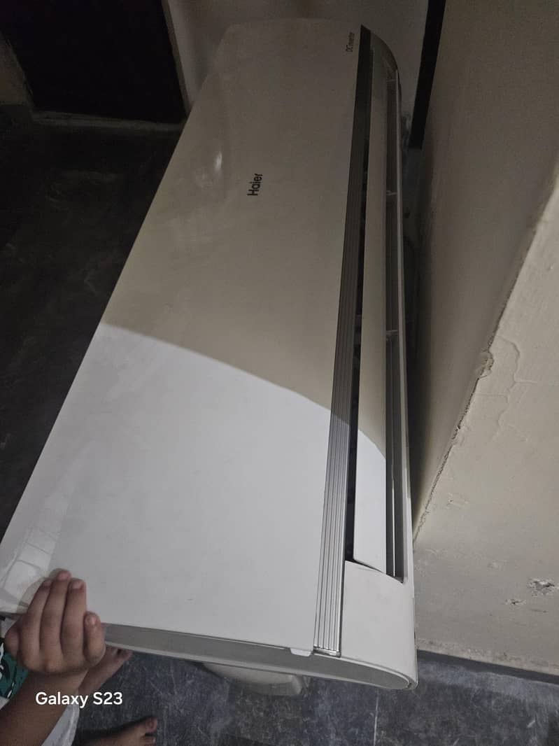 haier inverter ac 1.5 ton with 20 feet pipe exchange 1 ton - Air ...