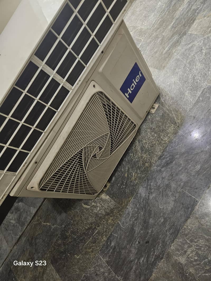 haier inverter ac 1.5 ton with 20 feet pipe exchange 1 ton - Air ...