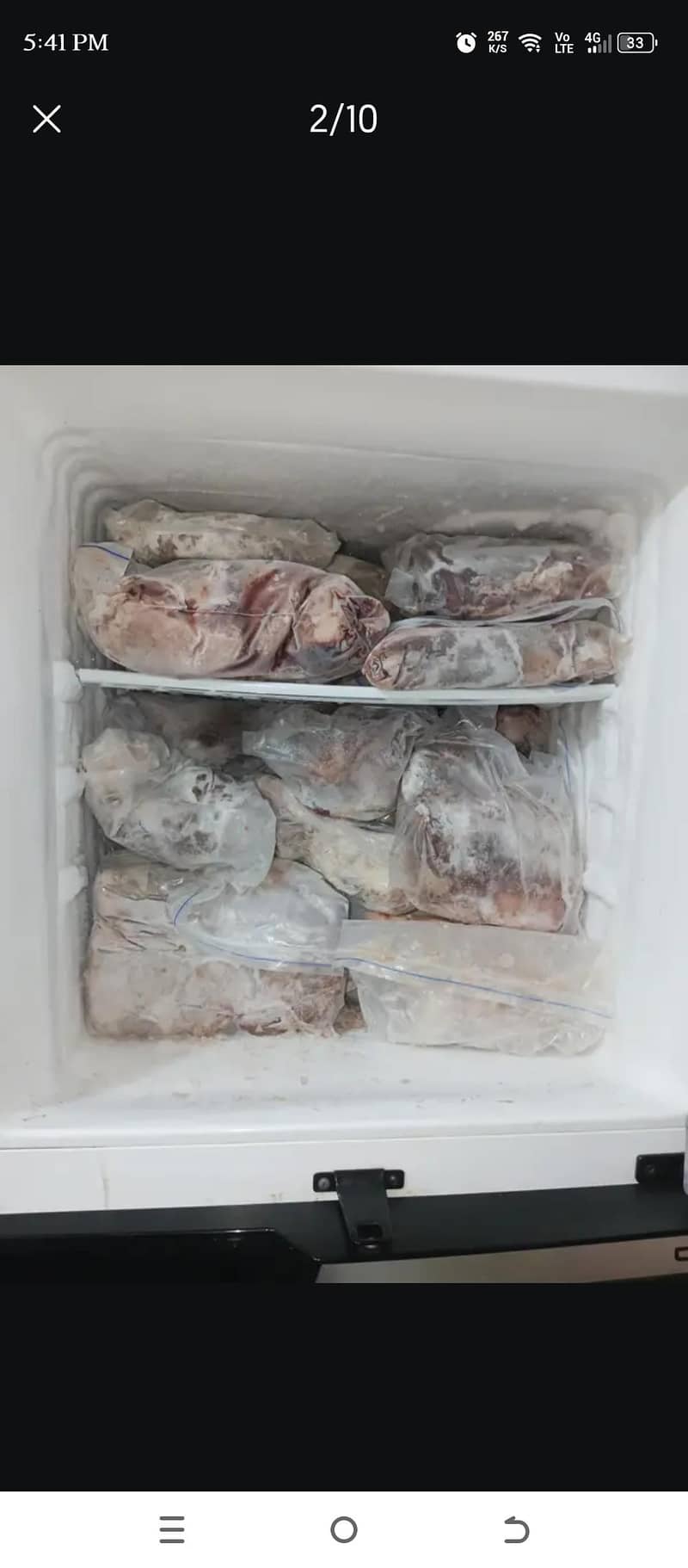 dawalance chrome 9178lf refrigerator - Refrigerators - 1115120499