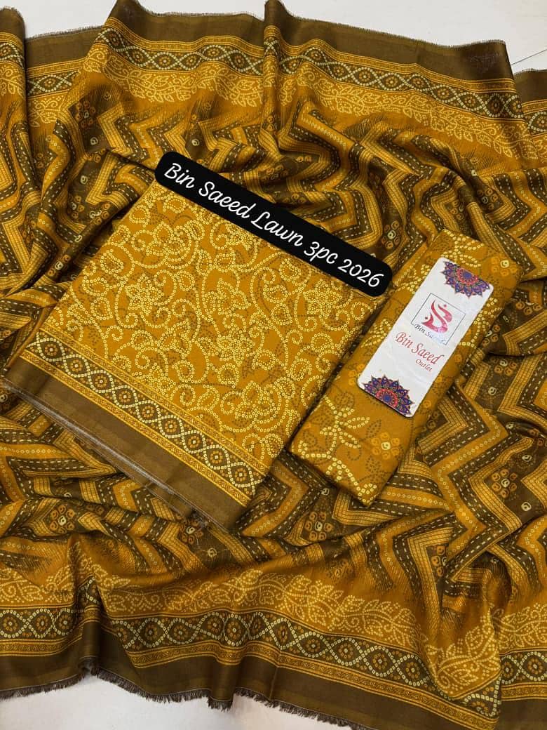 bin saeed lawn collection new 2026 collection - Eastern - 1115251323