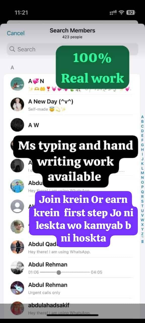 NEED 43 MALE FEMALES FOR UK US BASED ASSIGNMENT TYPING AND HANDWRITING ...