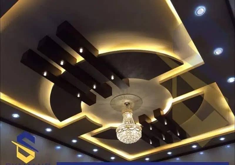 POP False Ceiling/Gypsum Ceiling/Pvcpannel/Cement Board/Paint work ...