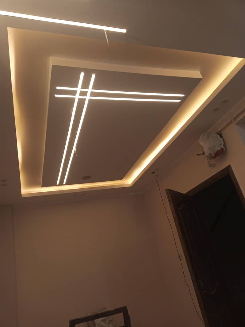 POP False Ceiling/Gypsum Ceiling/Pvcpannel/Cement Board/Paint work ...