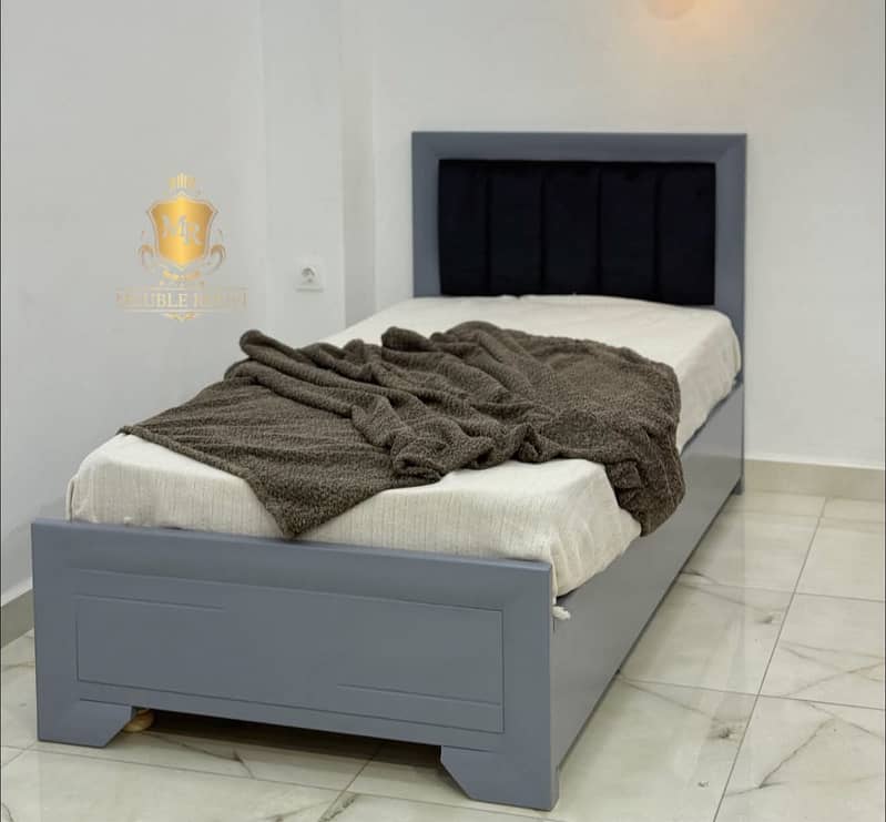 single bed/wooden single bed/dressing table/bed set/wooden bed - Beds ...
