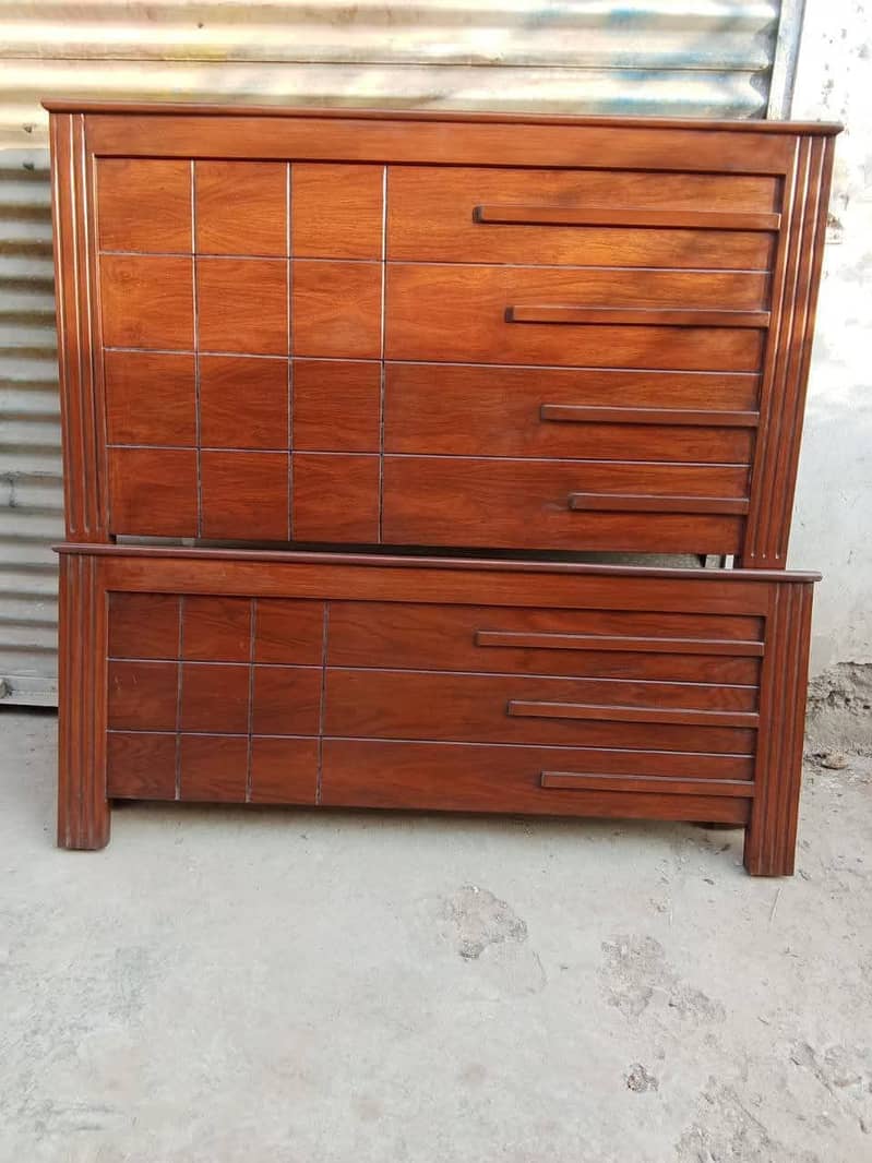 single bed/wooden single bed/dressing table/bed set/wooden bed - Beds ...