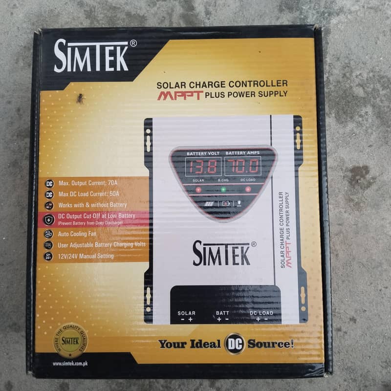 Without battery Solar charge controller MPPT Plus power supply - Solar ...