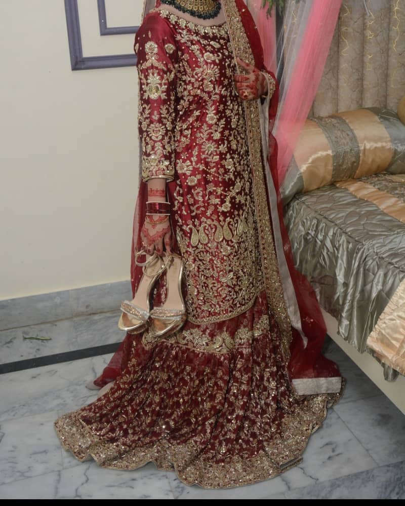Bridal Dress | Barat Dress | Maxi | Designer Dress - Bridals - 1115464960
