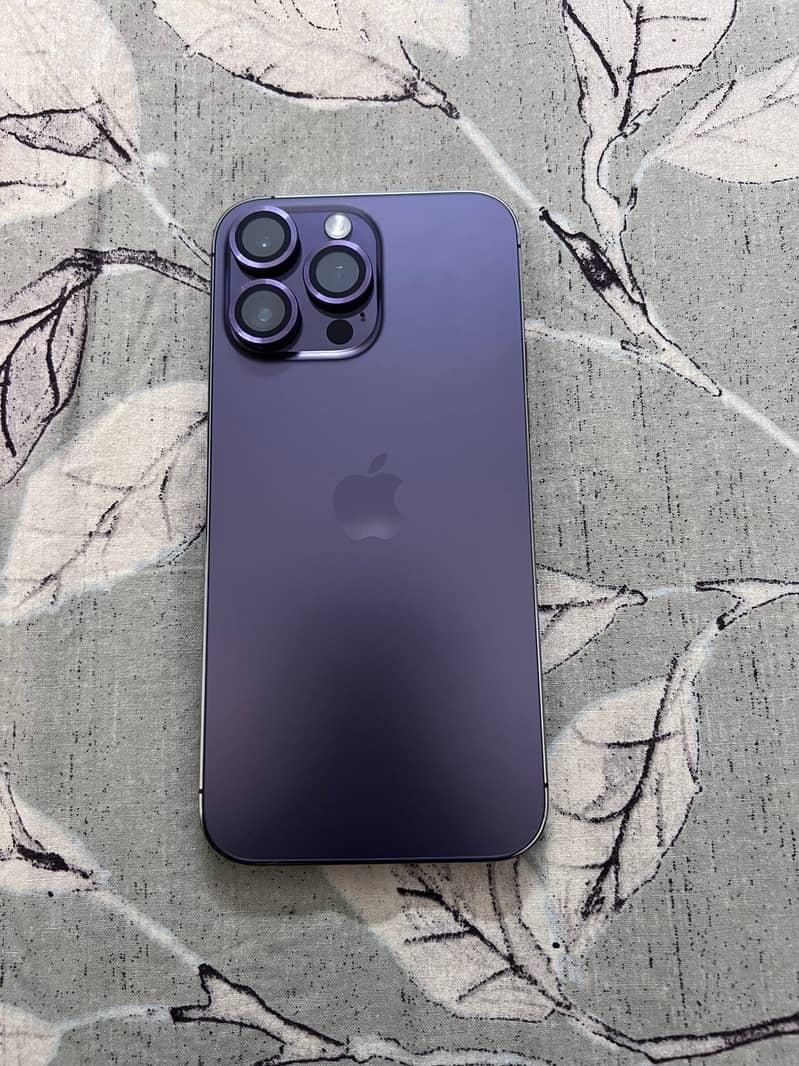 iPhone 14 Pro Max 256GB Deep Purple PTA Approved 83% Battery Health ...