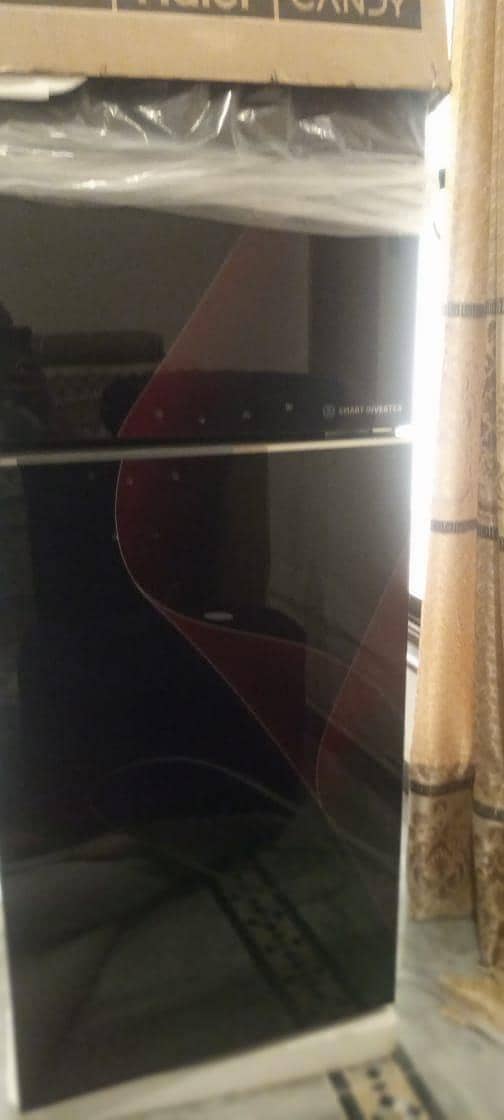 Brand new Haier smart Inverter fridge HRF 246 IPRA (216 L) in Red ...