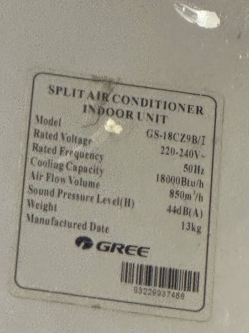 Gree ac 1.5 ton - Air Conditioners - 1115588662