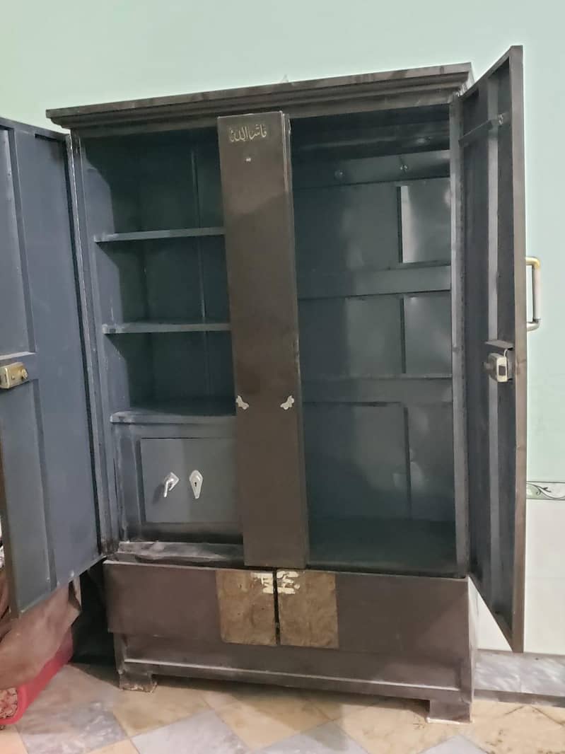 Bedroom Furniture Set | Bed | Dressing Table | Iron Wardrobe - Other ...