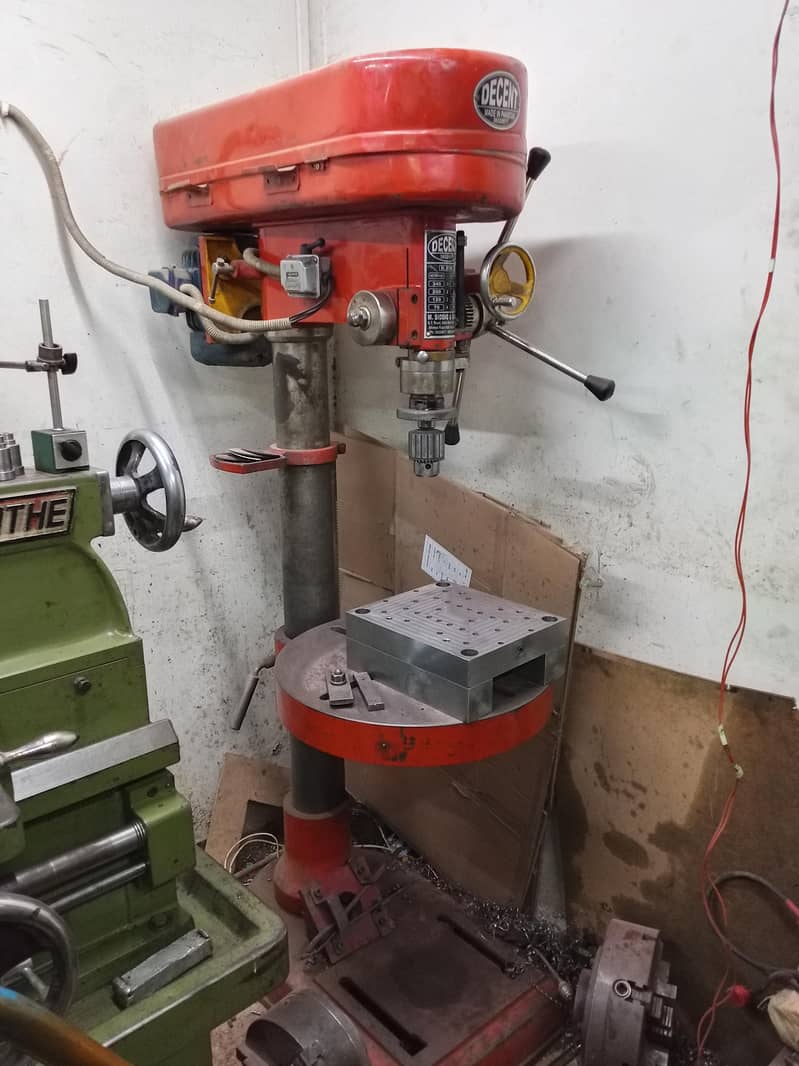 1 - CNC MILLING MACHINE 2 - Lathe machine 3 - Drill machine - Other ...