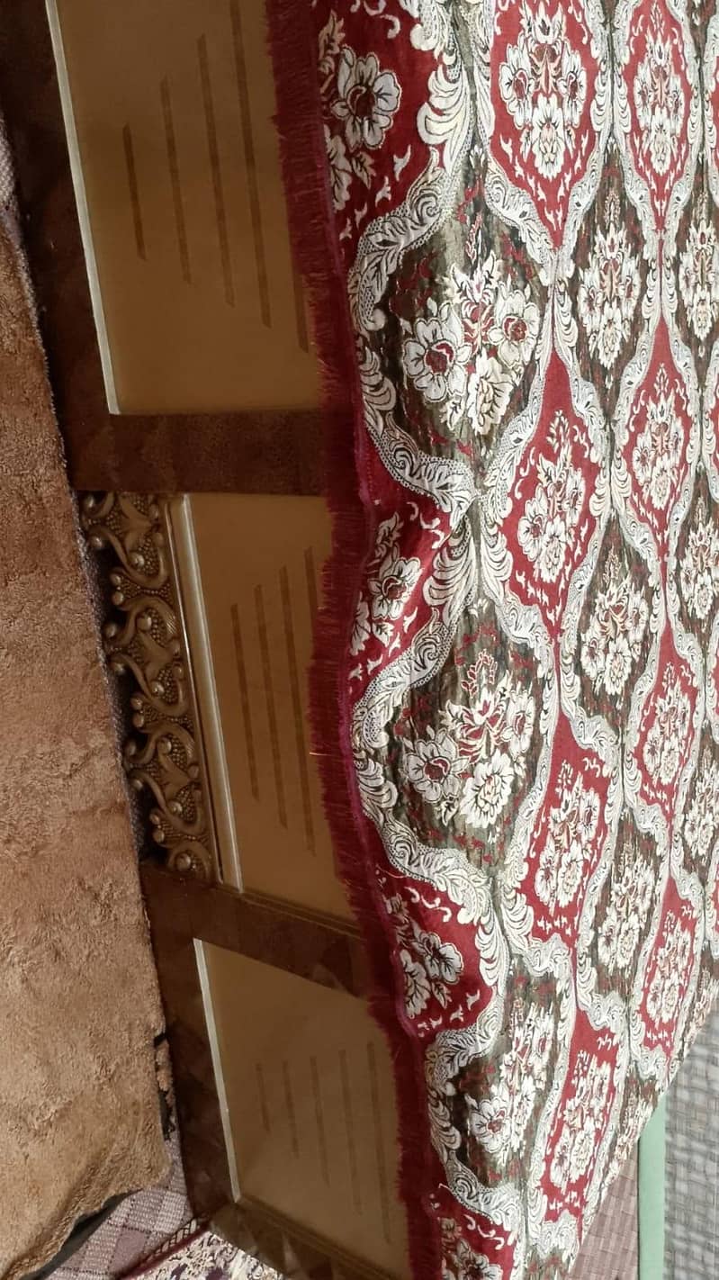 king bed set dressing with wardrobe - Beds - 1115687718