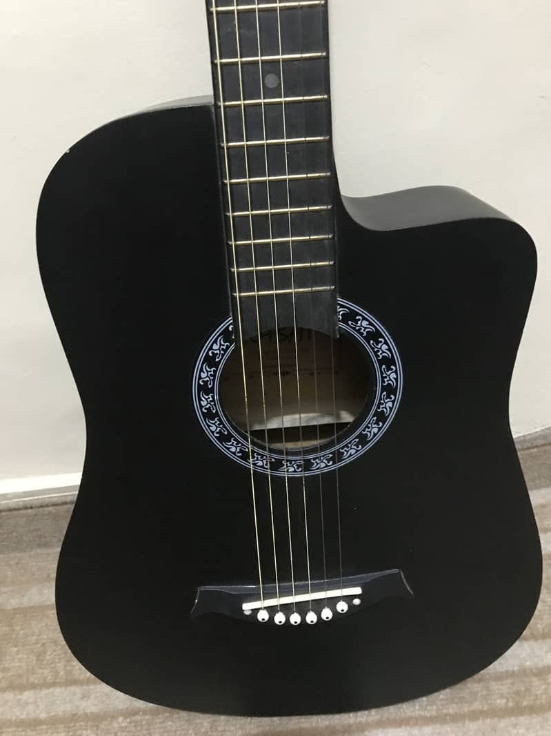 2 month used acoustic guitar + other accessories - Musical Instruments ...