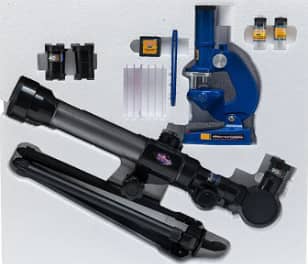2-in-1 Science Set for Kids - Telescope & Microscope - Toys - 1115700795