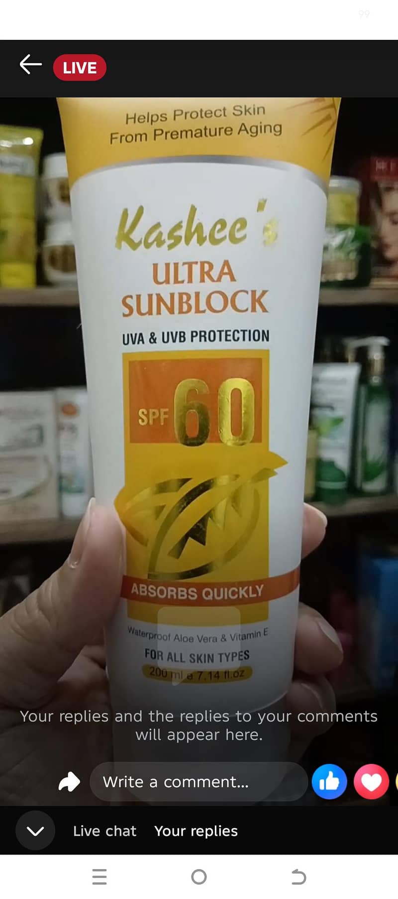 kashees sun block - Skin Care - 1115743441