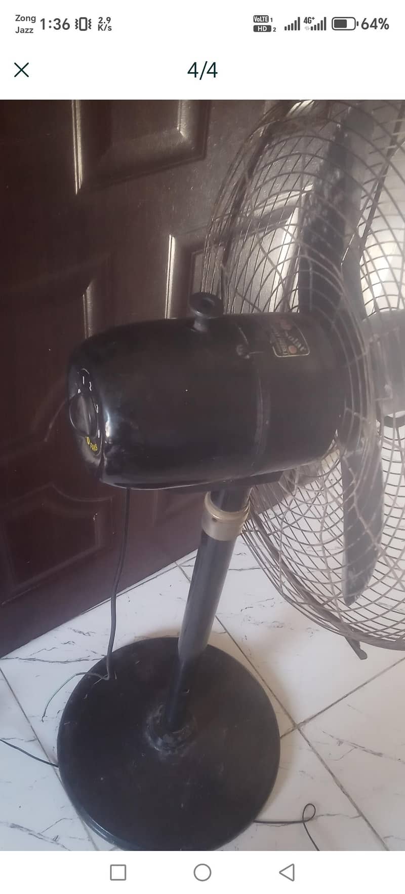 Rado fan Solar 12 Volt Hight Speed solar Fan - Pedestal Fans - 1115745961