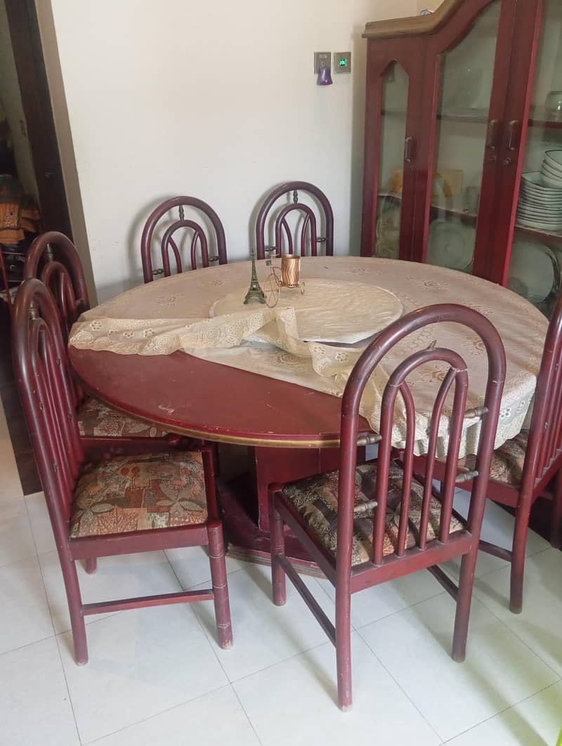 dinning table round shape soiled material for sale - Dining Tables ...