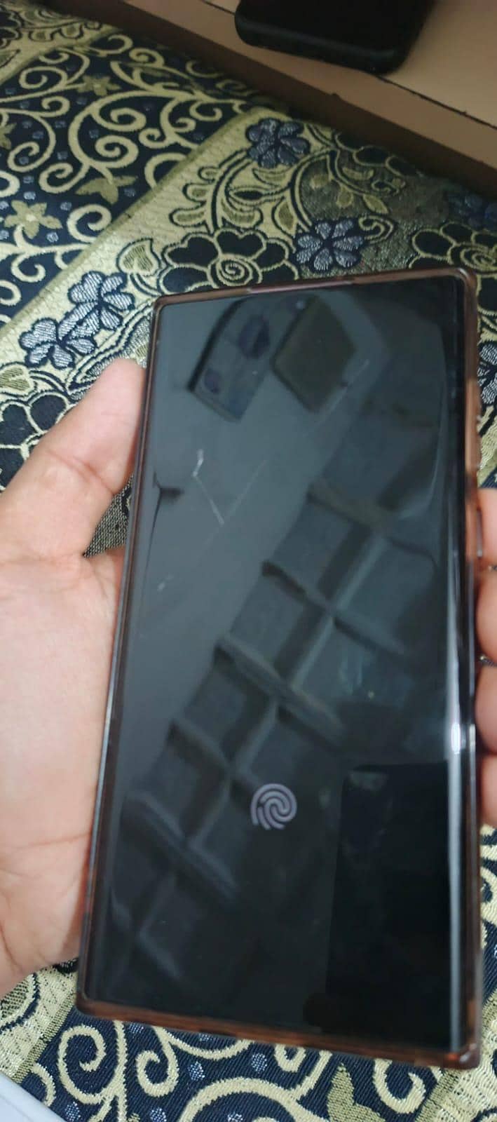Samsung Mobile S22 Ultra 512 gb pta approved front glass minor broken ...