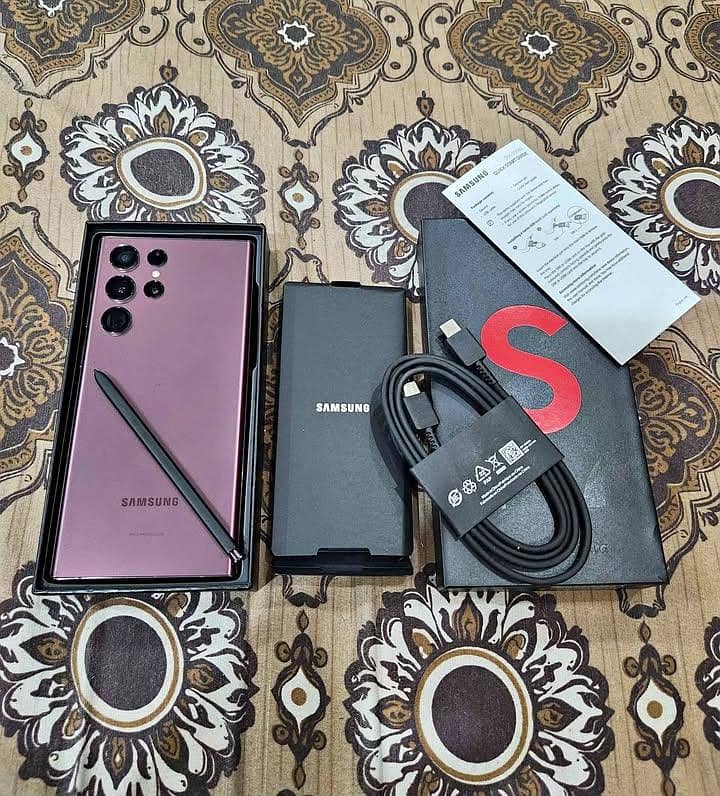 Samsung Galaxy s22 ultra 12/256 GB 03356483140 My Whatsapp number ...