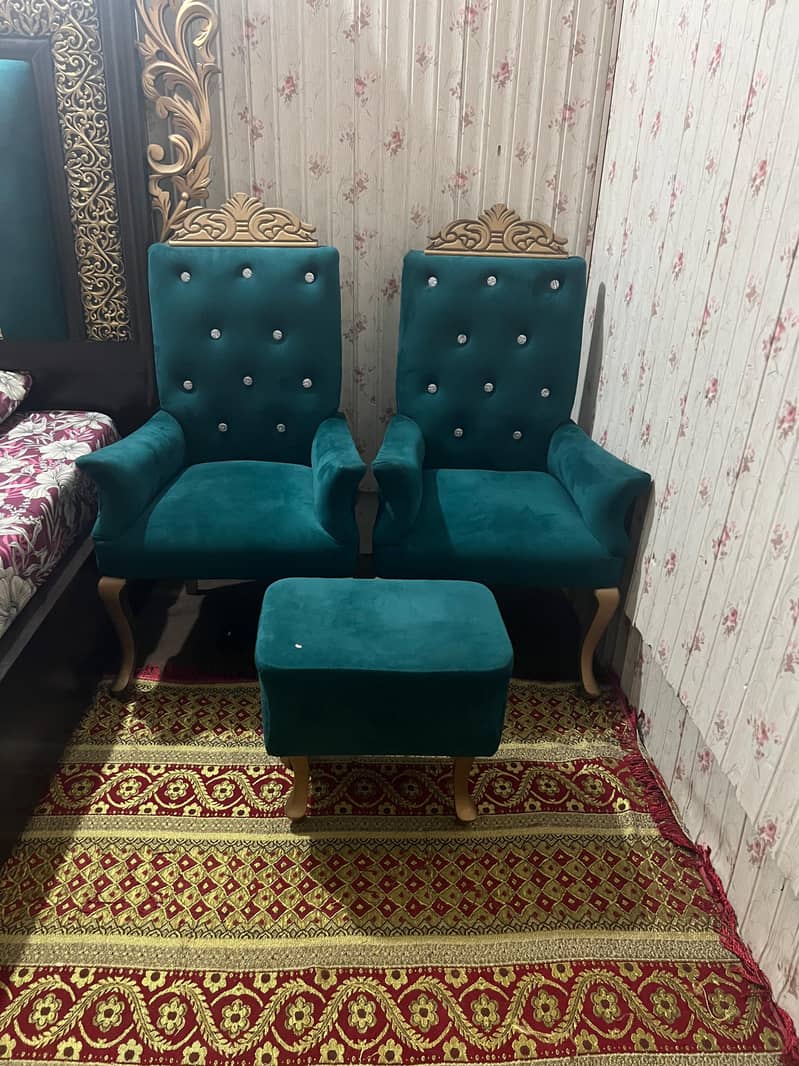 Poshish chairs with table - Chairs - 1115804909
