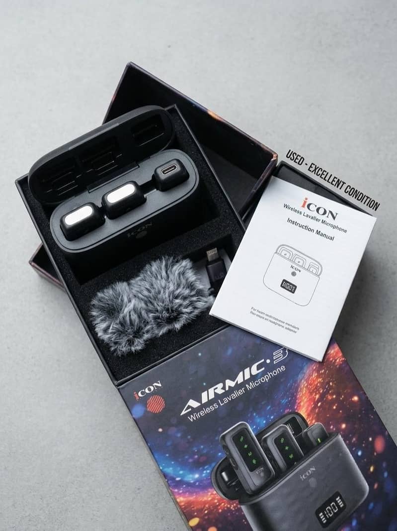 Icon Airmic 3 Wireless Lavaliere Microphone - Microphones - 1115812186
